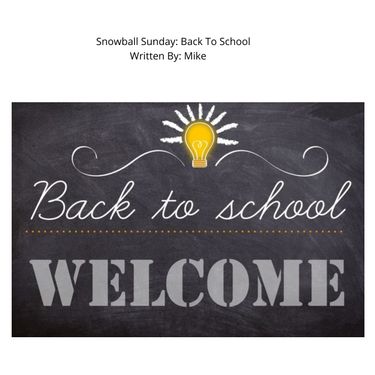 Book Creator | Snowball Sunday: Back To School