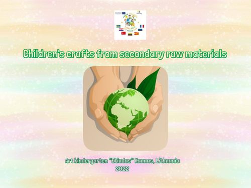 Book Creator | Children's crafts from secondary raw materials