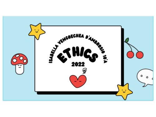 Book Creator | Ethics notebook Isabella Vengoechea D'ambrosio 10 A