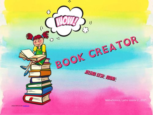 Book Creator | Ljetni izazov 2 - Book Creator