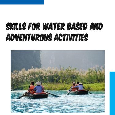 Book Creator | Water based and adventurous activities