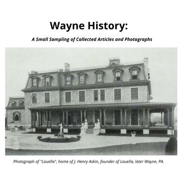 Book Creator | Wayne History: Collected Articles and Photographs