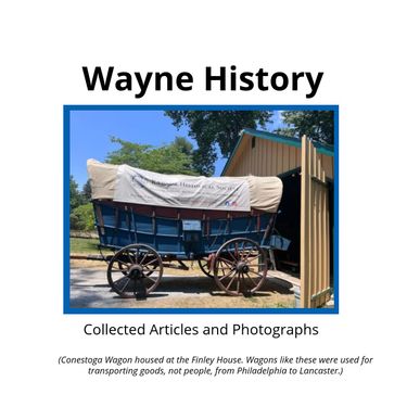 Book Creator | Wayne History: Collected Articles and Photographs