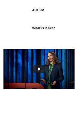 Book Creator | Autism- A Hand Book