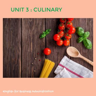 Book Creator | Unit 3 Culinary