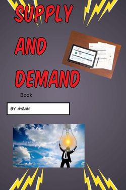 Book Creator | supply and demand book