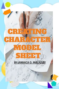 Book Creator | CREATING CHARACTER MODEL SHEET