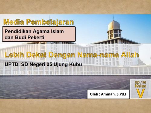 Book Creator | E-MODUL KELAS V : ASMAUL HUSNA