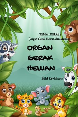 Book Creator | Buku Organ Gerak Hewan