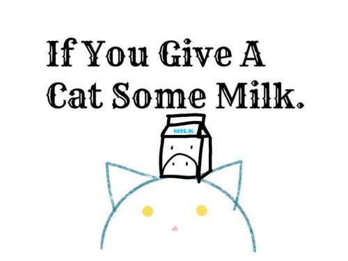 Book Creator | If You Give A Cat Some Milk