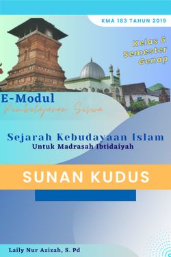 Book Creator | Sunan Kudus