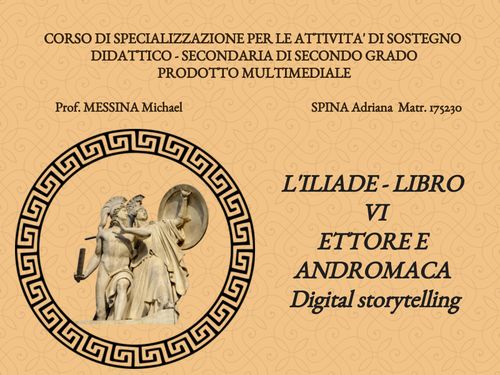 Book Creator | L'ILIADE - ETTORE E ANDROMACA