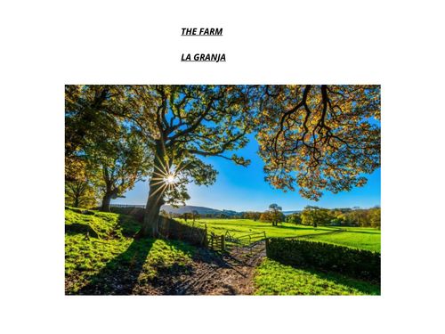 Book Creator | The Farm/ La Granja