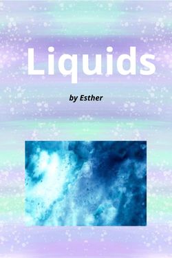 Book Creator | Liquids