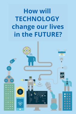 Book Creator | How will Technology change our lives?