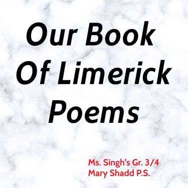 Book Creator | Our Book Of Limerick Poems