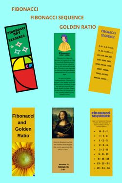 Book Creator | FIBONACCI AND GOLDEN RATIO