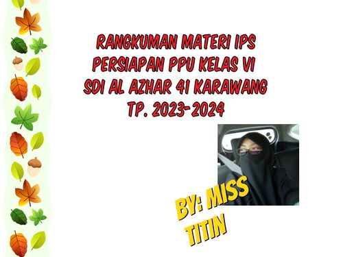 Book Creator | Persiapan PPU IPS