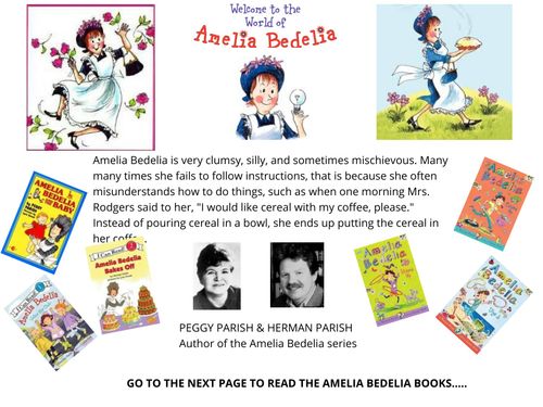 Book Creator | Amelia Bedelia