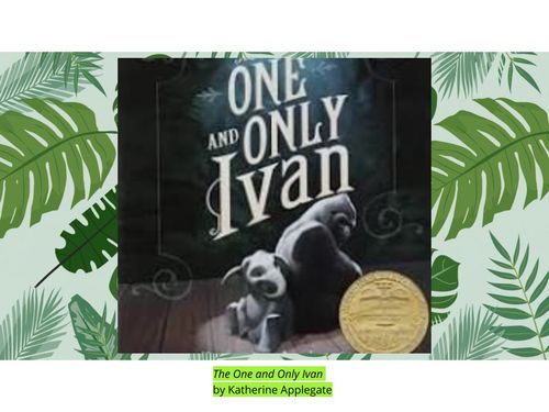 Book Creator | The One and Only Ivan Book Report