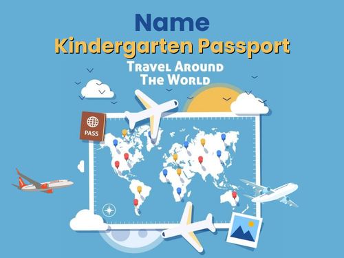 Book Creator | Kindergarten Passport