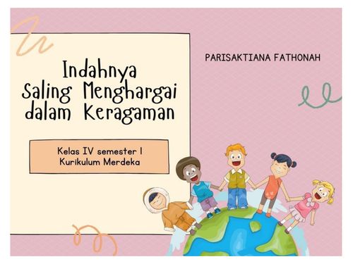 Book Creator | Indahnya Saling Menghargai dalam Keragaman