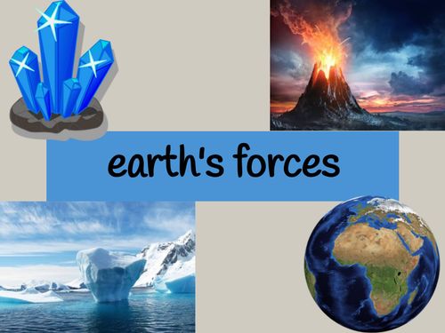 Book Creator | earth's forces