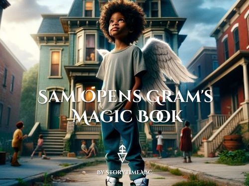 Book Creator | Sam Opens Grams Magic Book