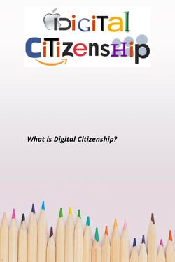 Book Creator | Digital Citizenship