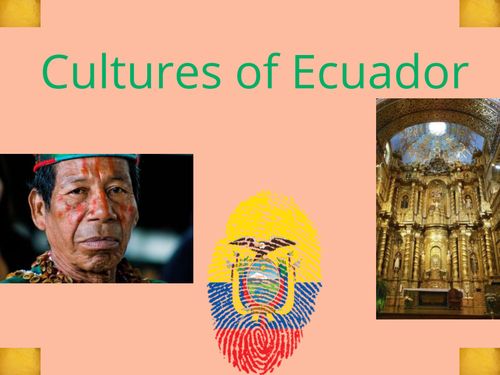 Book Creator | The beatiful culture of Ecuador