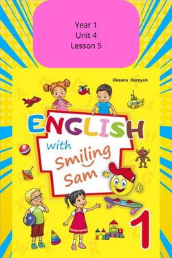 Book Creator | Year 1. Unit 4. Lesson 5.