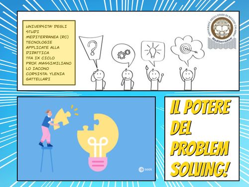 Book Creator | IL POTERE DEL PROBLEM SOLVING!