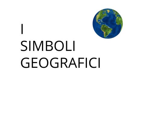 Book Creator | I SIMBOLI GEOGRAFICI