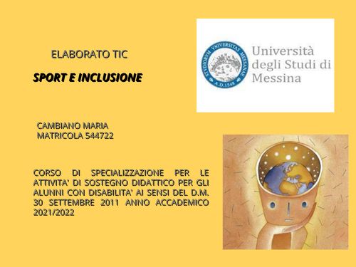 Book Creator | Sport e inclusione