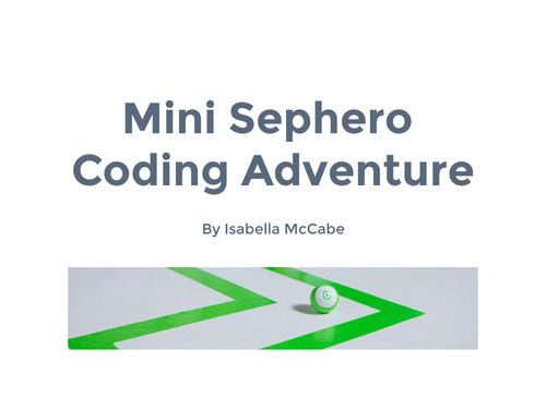 Book Creator | Sphero Mini Adventure
