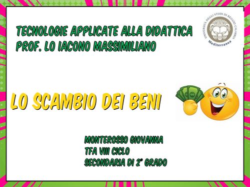 Book Creator | Lo scambio dei beni