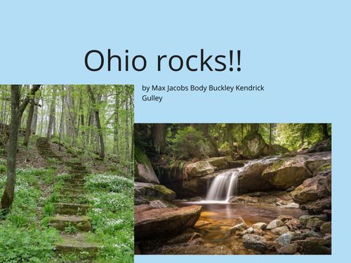 Book Creator | Ohio Rocks!!