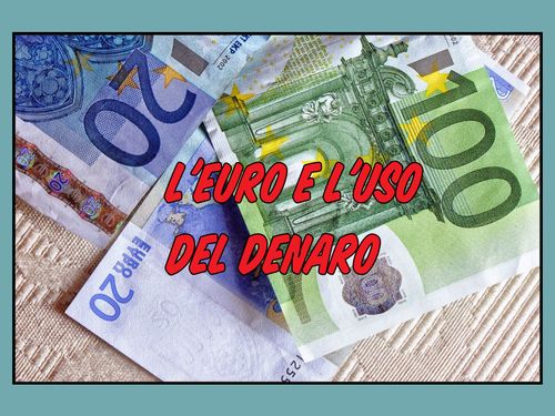 Book Creator | L'euro e l'uso del denaro