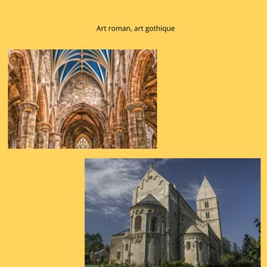 Book Creator | Art roman-art gothique