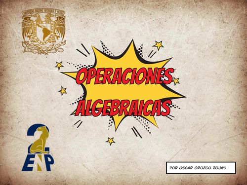 Book Creator | Operaciones Algebraicas