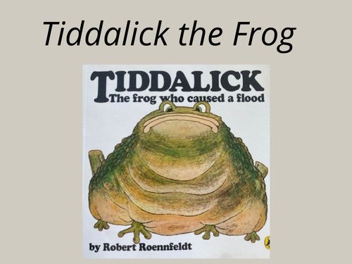 Book Creator | Tiddalick the Frog