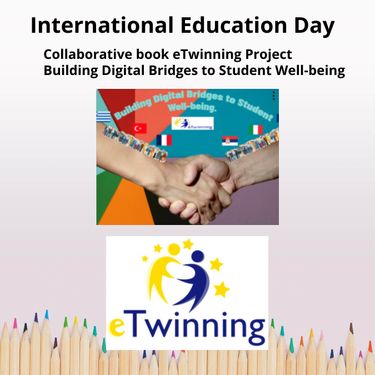 Book Creator | Collaborative book eTwinning Project Building Digital Bridges to Student Well-being