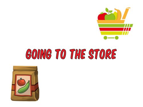 Book Creator | Going to the Grocery Store