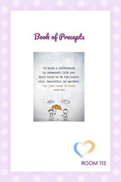 Book Creator | Book of Precepts