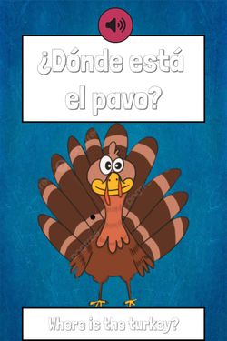 Book Creator | ¿Dónde está el pavo? Where is the turkey?