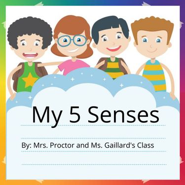 Book Creator | My 5 Senses
