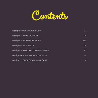Book Creator | cookbook
