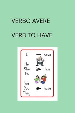 Book Creator | VERBO TO HAVE
