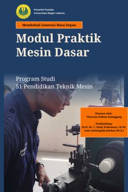 Book Creator | E-MODUL PRAKTIK MESIN DASAR