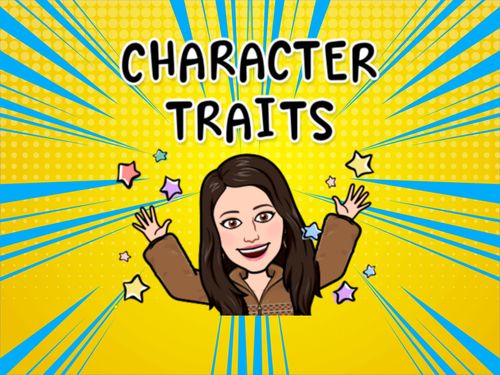 Book Creator | SPED 705 - Lab 5: Publishing - Character Traits
